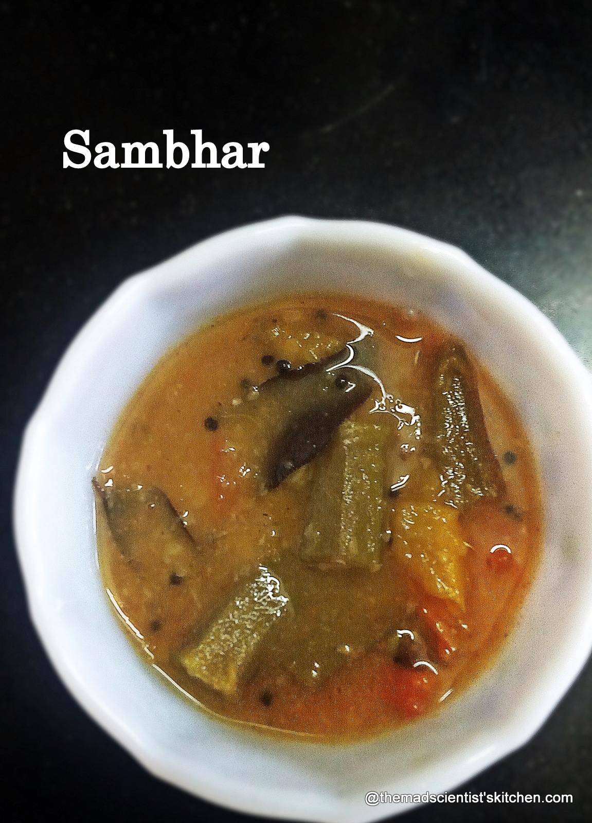 Sambhar - The Mad Scientists Kitchen