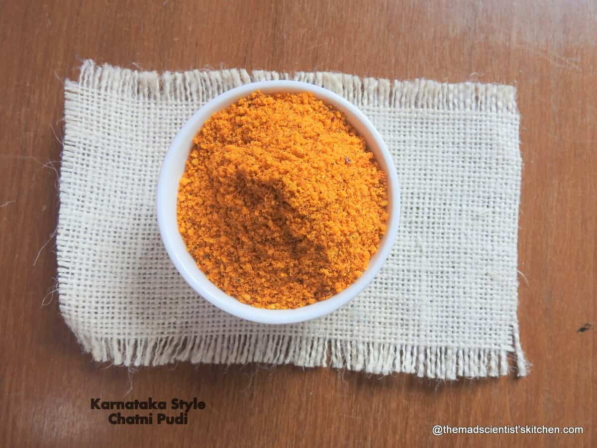 Chatni Pudi - The Mad Scientists Kitchen