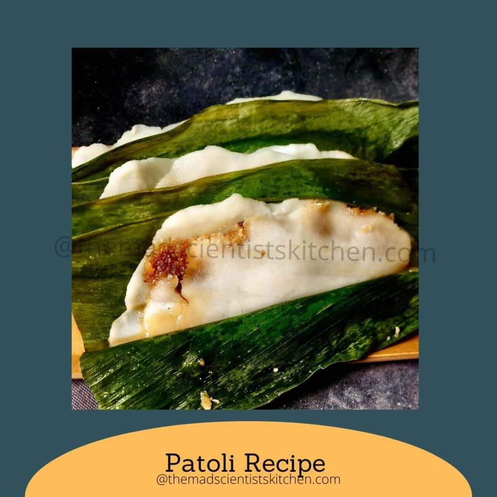 Patoli Recipe - The Mad Scientists Kitchen