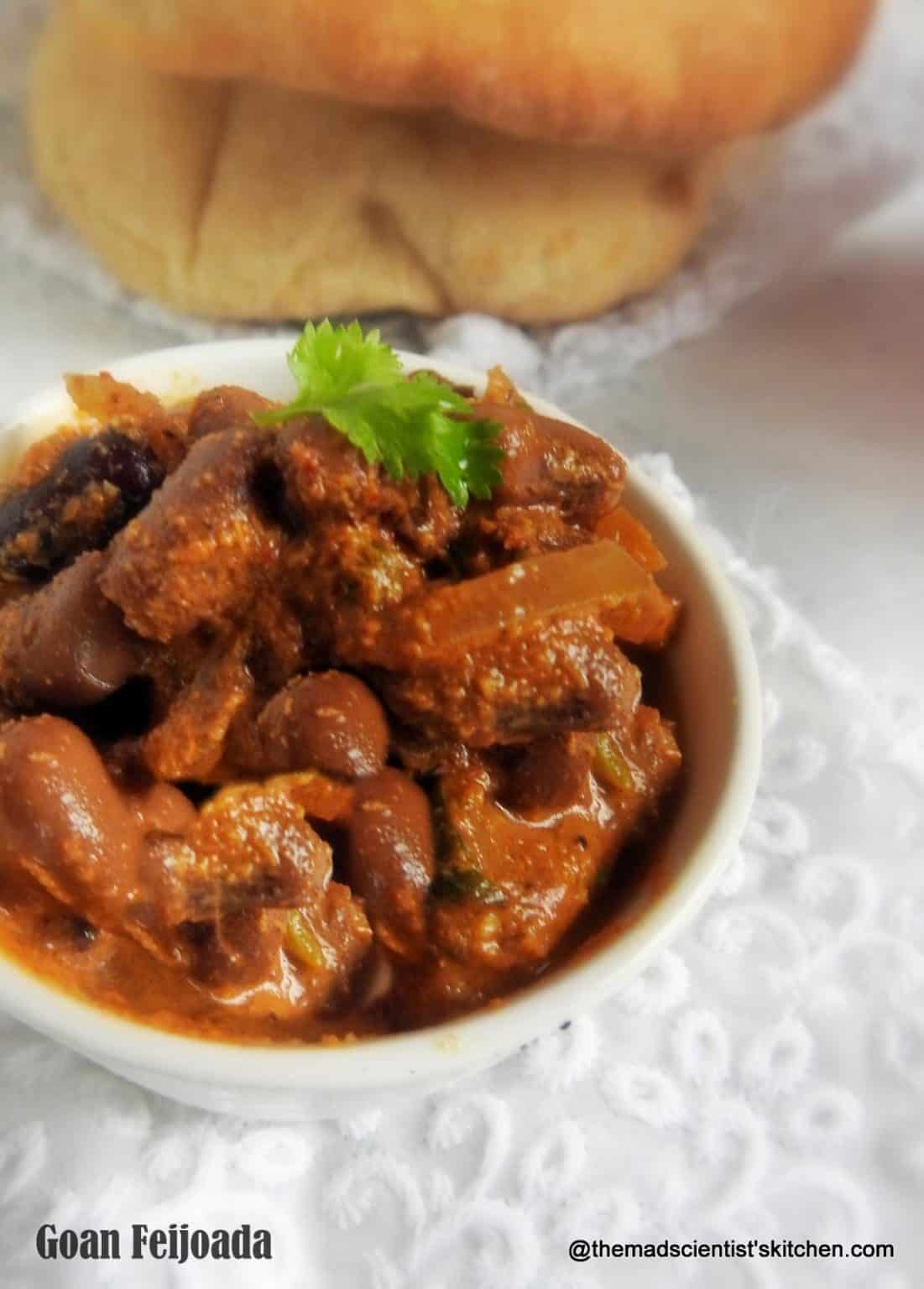 Goan Feijoada Alsande and Soya Chunks (Vegetarian)