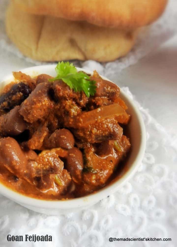 Goan Feijoada Alsande and Soya Chunks (Vegetarian)