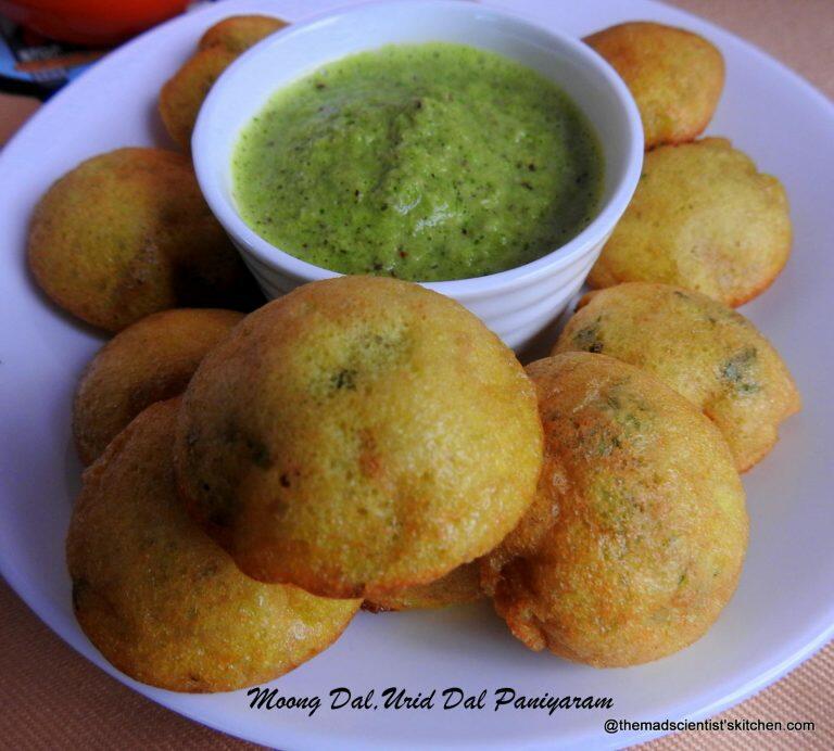 Moong Dal, Urid Dal Paddu -msk