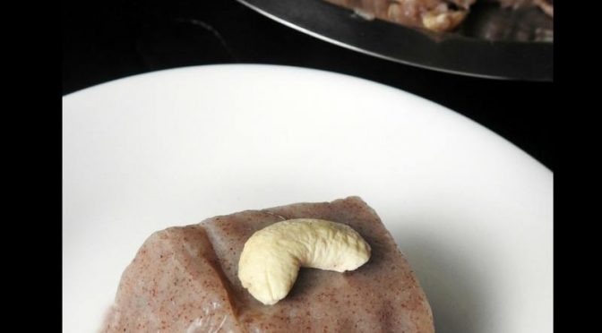 Nachni-che-Satv or Ragi Pudding, A Goan Delicacy - The Mad Scientist's ...