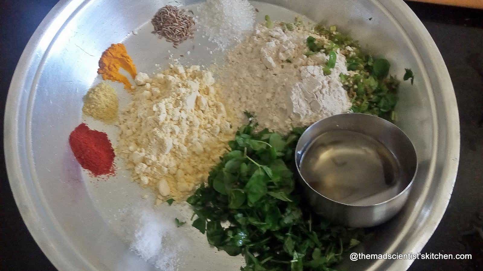 Freshly Baked Methi Crackers - The Mad Scientists Kitchen