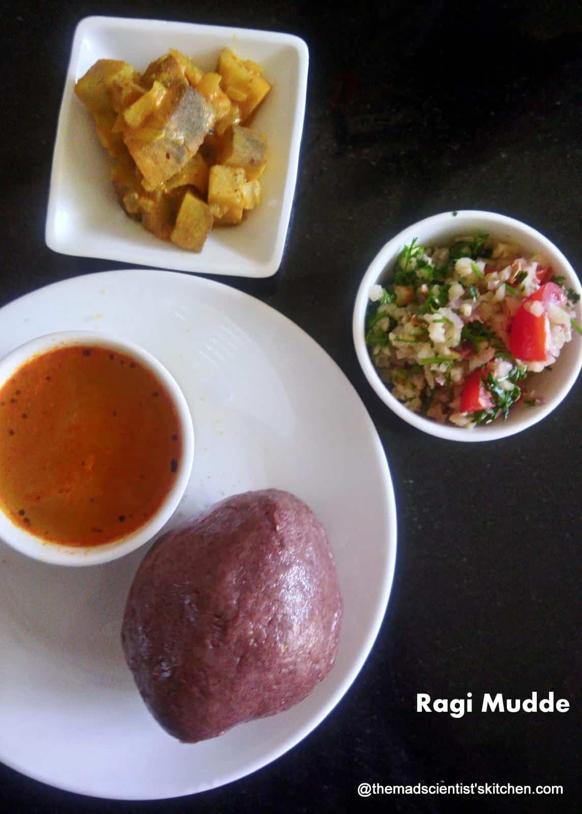 Ragi Mudde/ Ragi Muddi - The Mad Scientists Kitchen