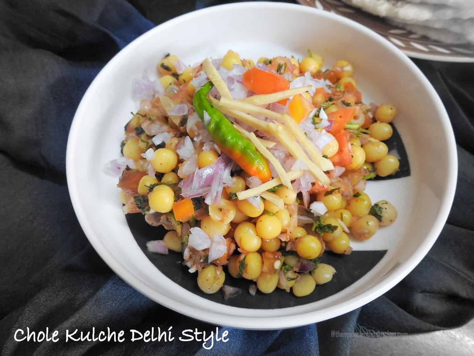 Chole Kulcha Recipe - The Mad Scientists Kitchen