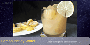 Lemon Barley Water Recipe - The Mad Scientists Kitchen