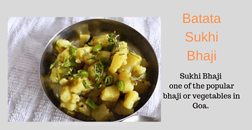 Batata Sukhi Bhaji|Goan Cuisine - The Mad Scientists Kitchen