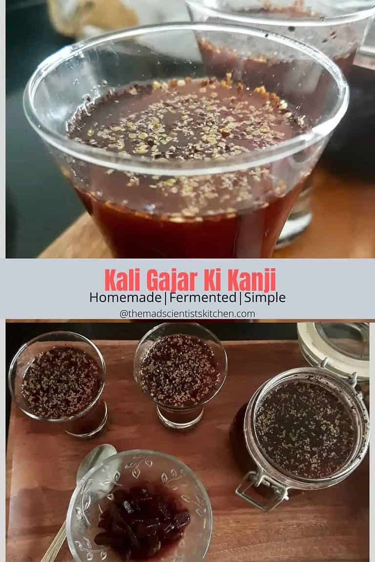 Kali Gajar Ki Kanji- The Mad Scientists Kitchen
