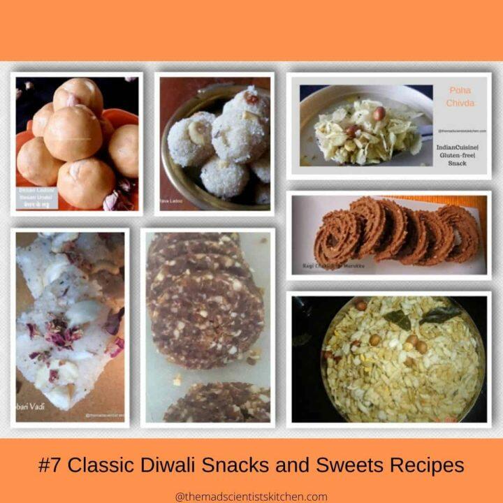 #7 Classic Diwali Snacks and Sweets Recipes| The MAd Scientists Kitchen