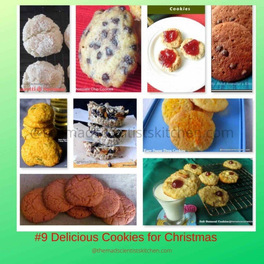 #9 Delicious Cookies Recipes for Christmas |The MAd Scientists Kitchen