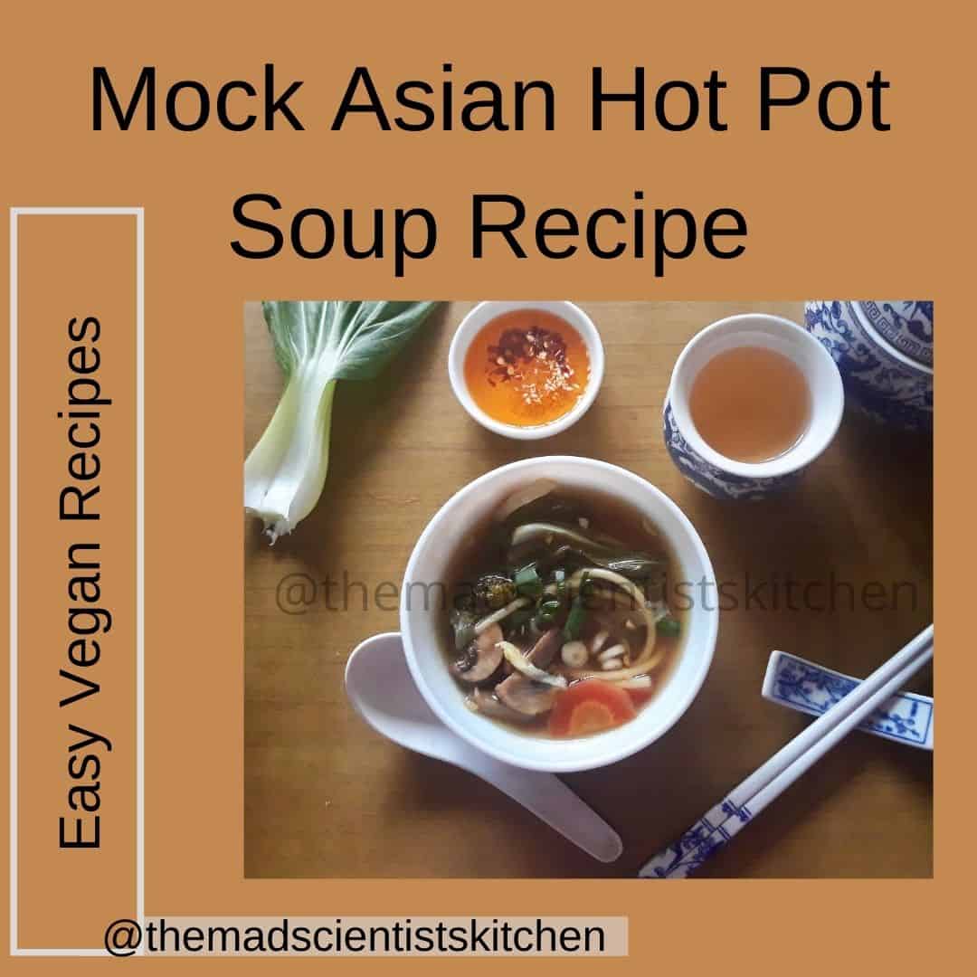 Mock Asian Hot Pot Soup Recipe The Mad Scientists Kitchen Mock Asian Hot Pot Soup Recipe The Mad Scientists Kitchen