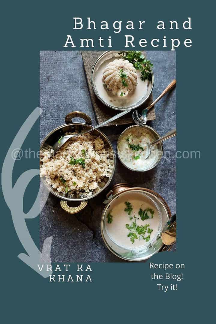 Bhagar and Amti Recipe - The Mad Scientists Kitchen