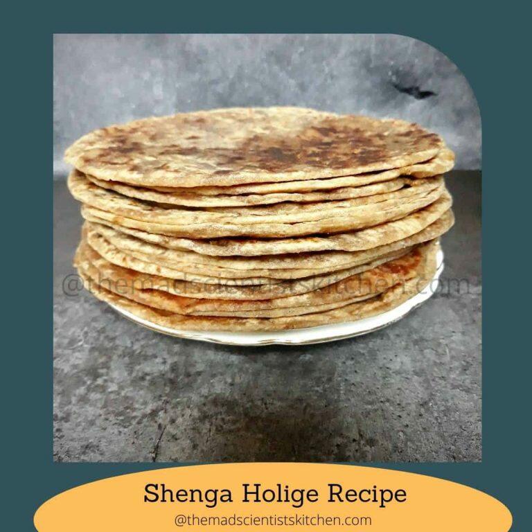 Shenga Holige Recipe - The Mad Scientists Kitchen