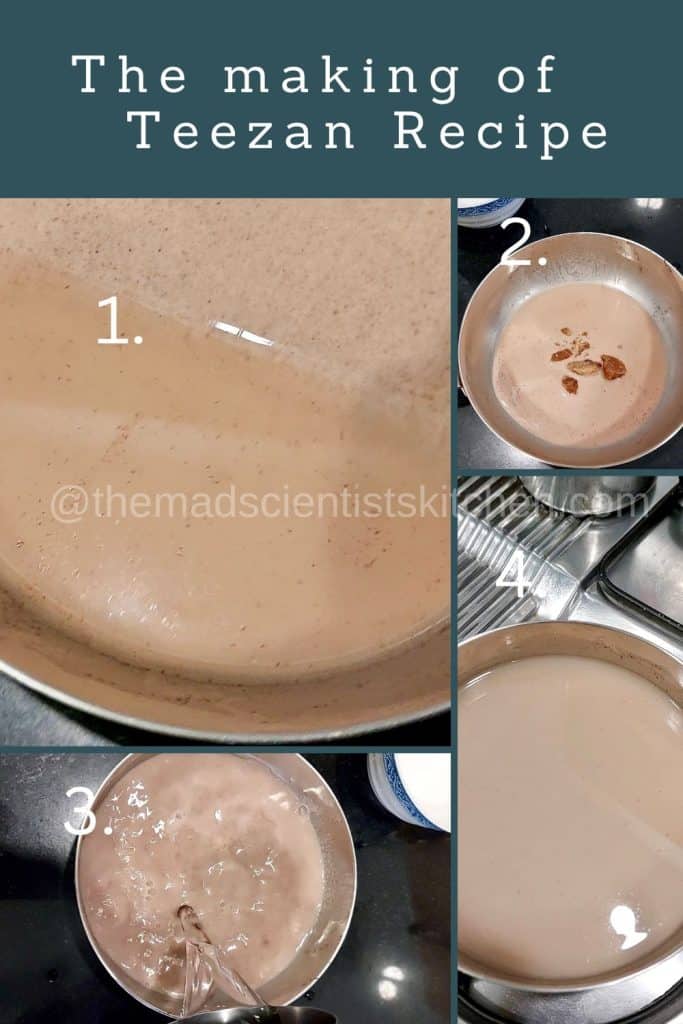 Teezan- Finger Millet Porridge Recipe - The Mad Scientists Kitchen