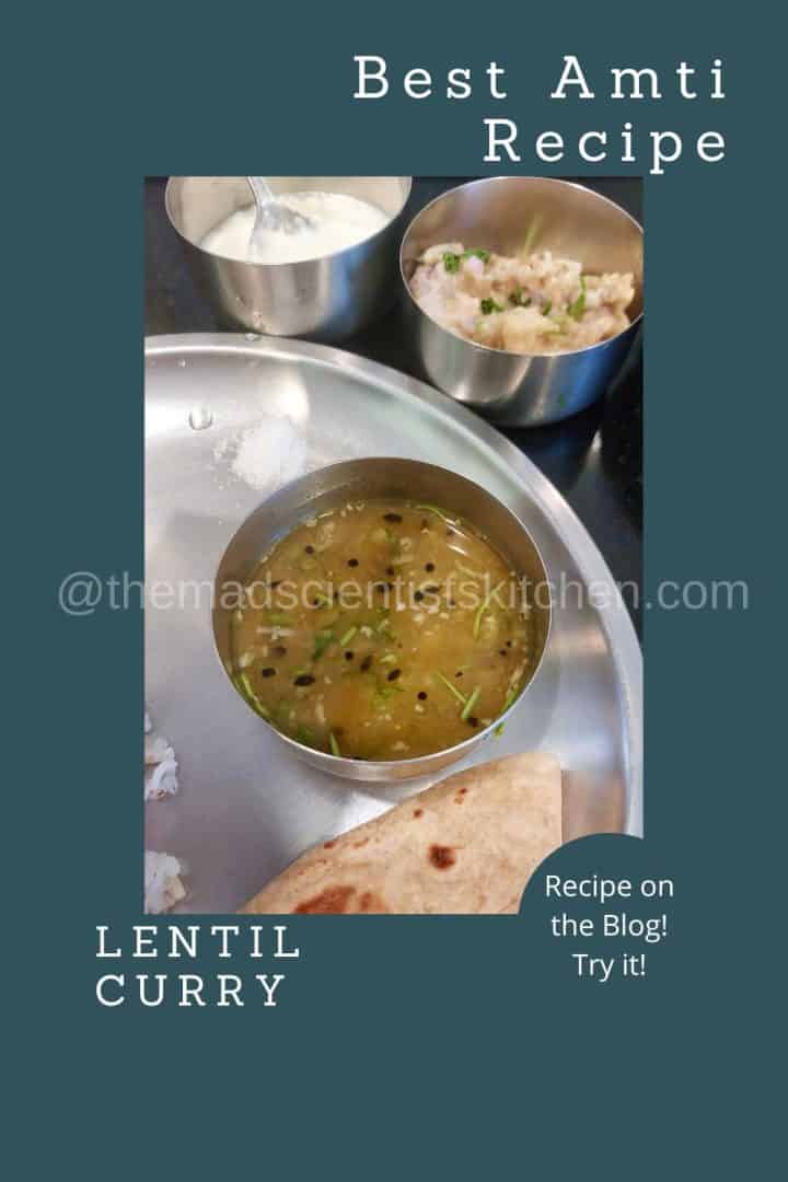 Best Amti Recipe - The Mad Scientists Kitchen