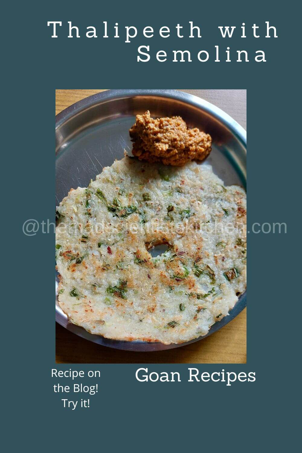 Sooji Thalipeeth - The Mad Scientists Kitchen