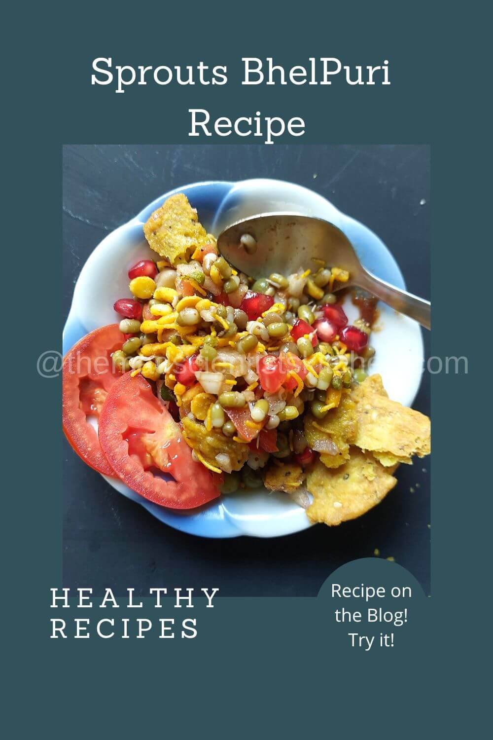 Sprouts BhelPuri Recipe - The Mad Scientists Kitchen