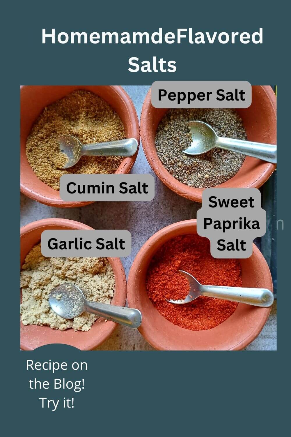 Homemade Flavored Salts - The Mad Scientists Kitchen