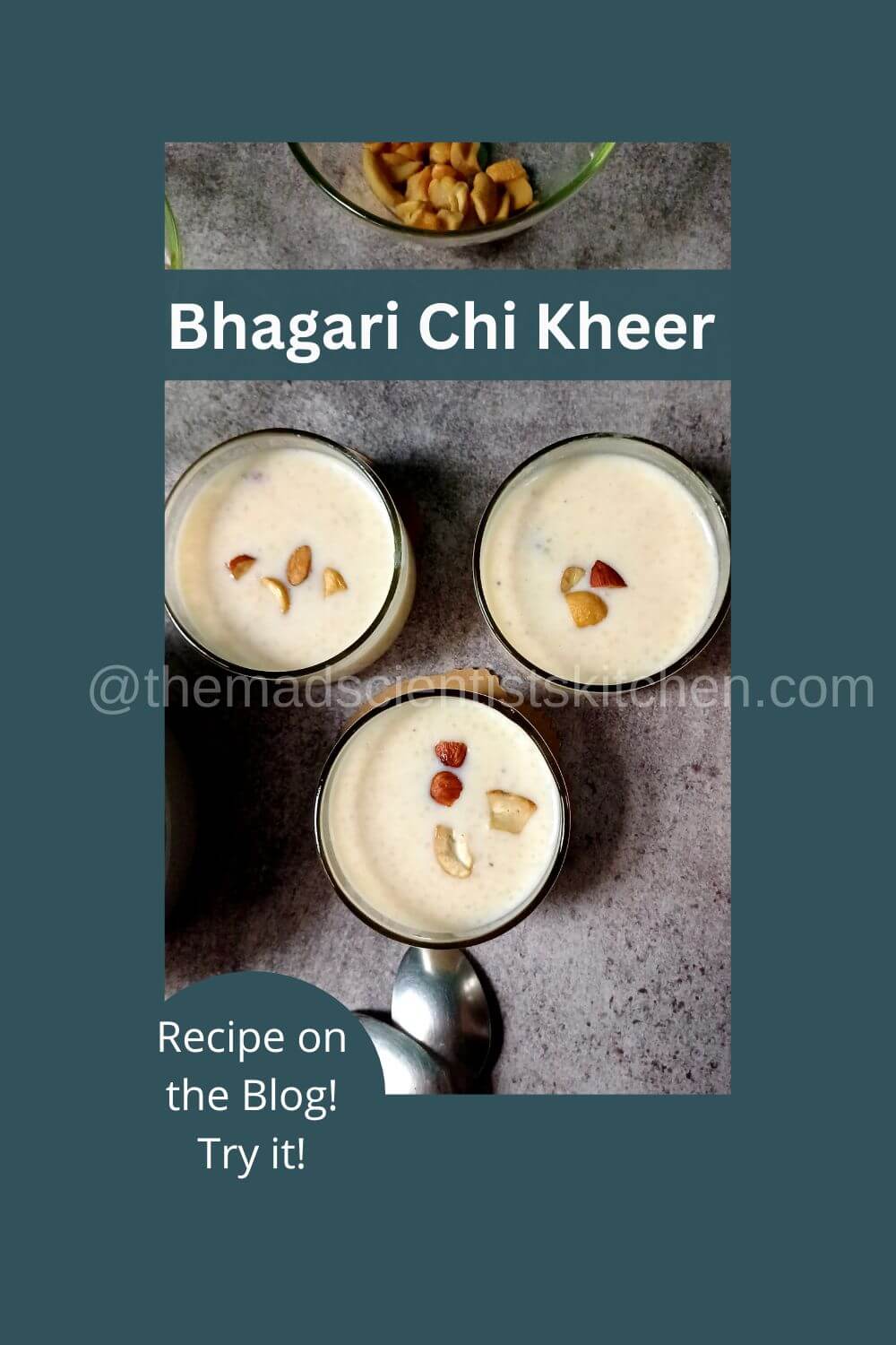 Bhagari Chi Kheer Recipe - The Mad Scientists Kitchen