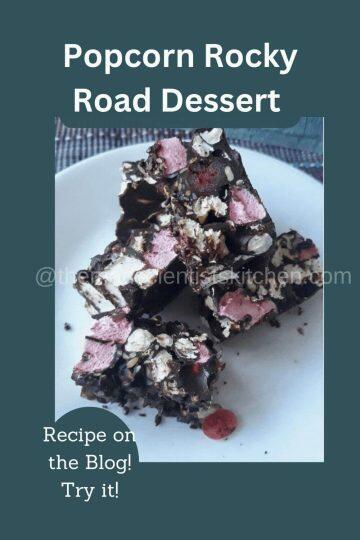 Popcorn Rocky Road - The Mad Scientist's Kitchen